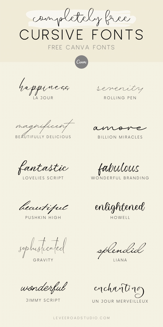 Cursive Font Names Pin By Miguel On Mike | Tattoo Fonts Cursive,