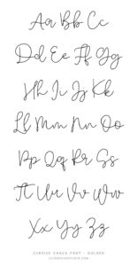 Pretty Cursive Fonts to Use on Canva | Levee Road Studio